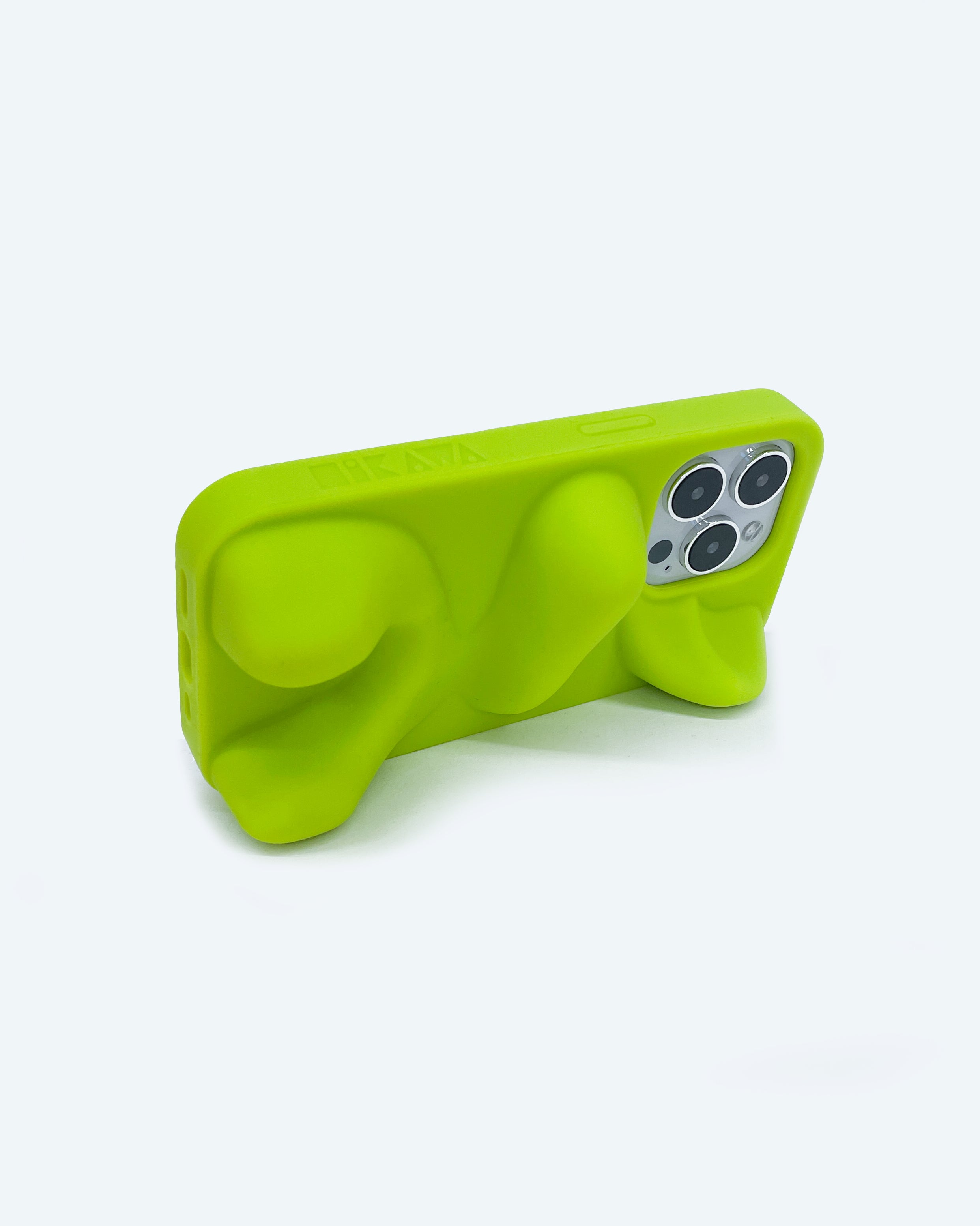 Ishi Phone Case in Chartreuse – BAILEY HIKAWA