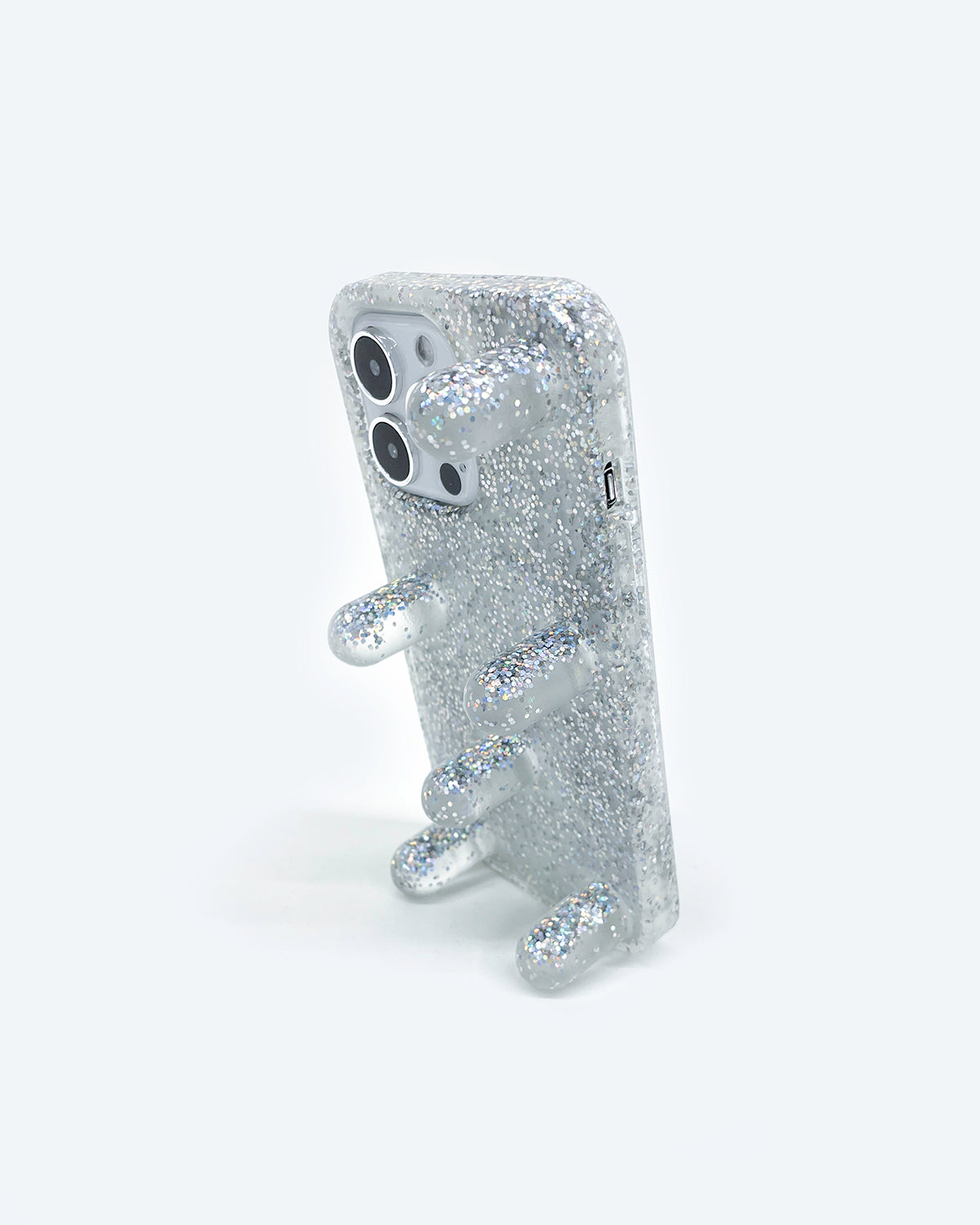 Poki Phone Case in Sparkle Cloud – BAILEY HIKAWA