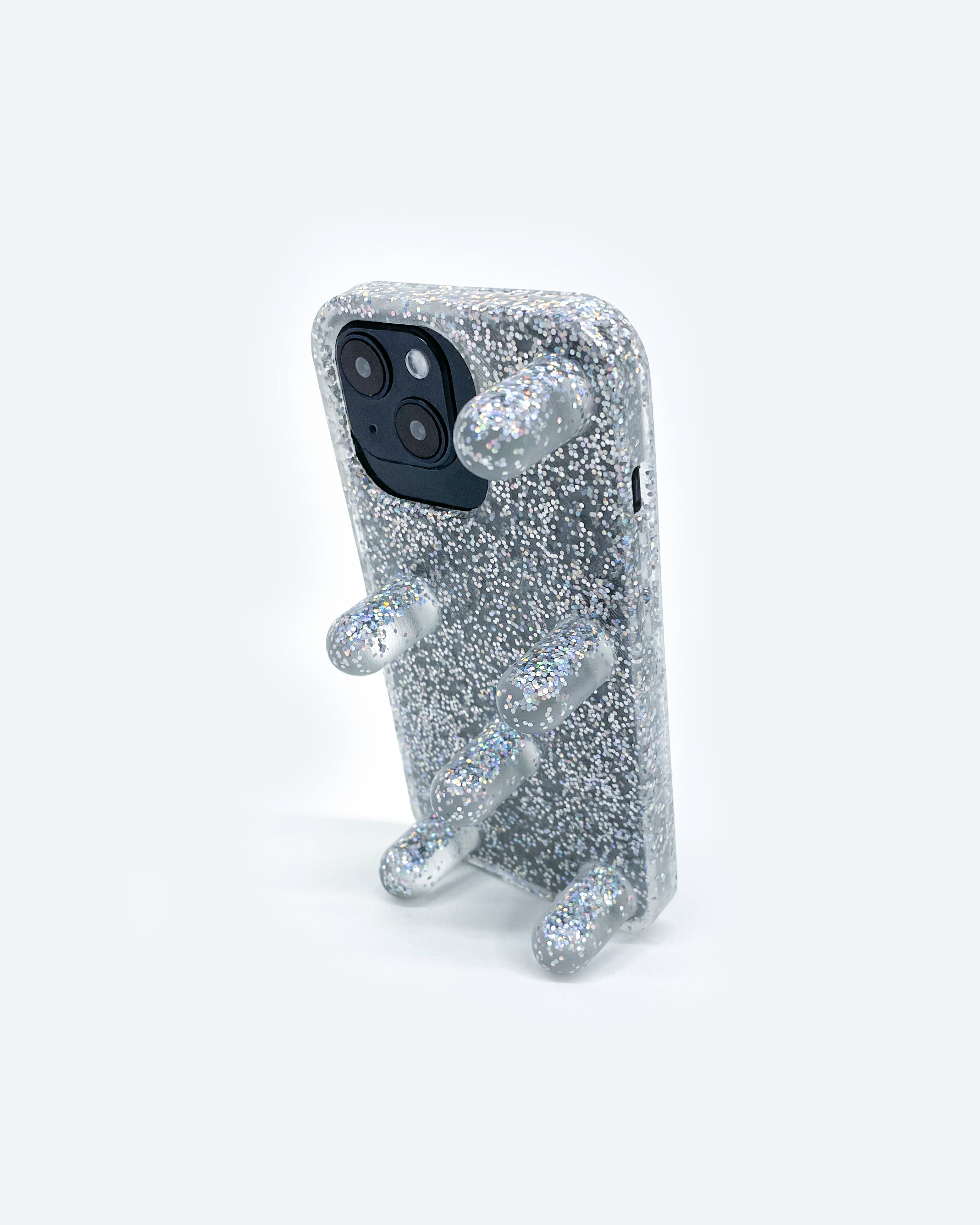 Poki Phone Case in Sparkle Cloud – BAILEY HIKAWA